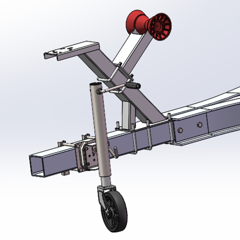 T6061 Aluminum Boat Trailer Chassis – Mastervim – China Top O.E Vehicle ...